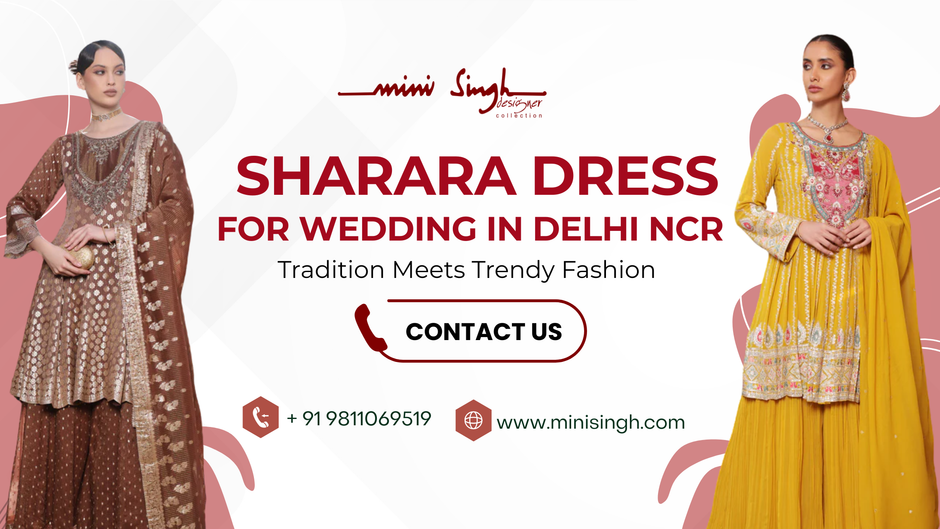 Shop Sharara Dress for Women in Delhi NCR for Weddings